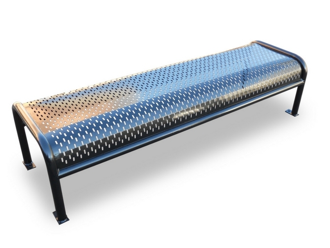 Emerdyn-Perforated Steel Bench